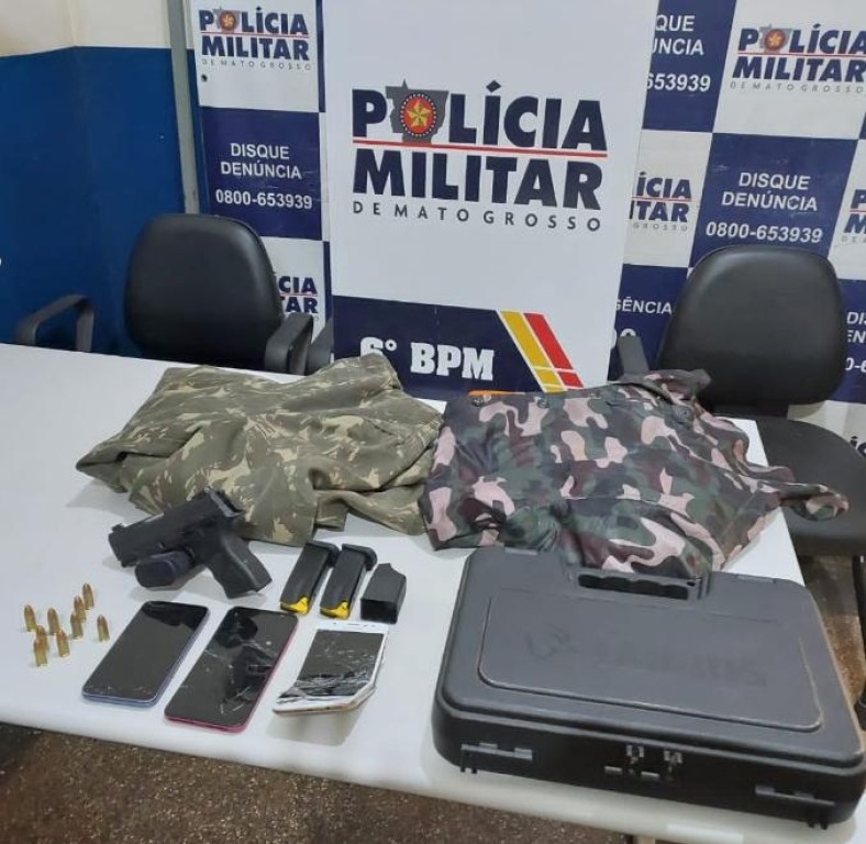 Três Integrantes De Organização Criminosa São Presos Pela Pm Com Arma
